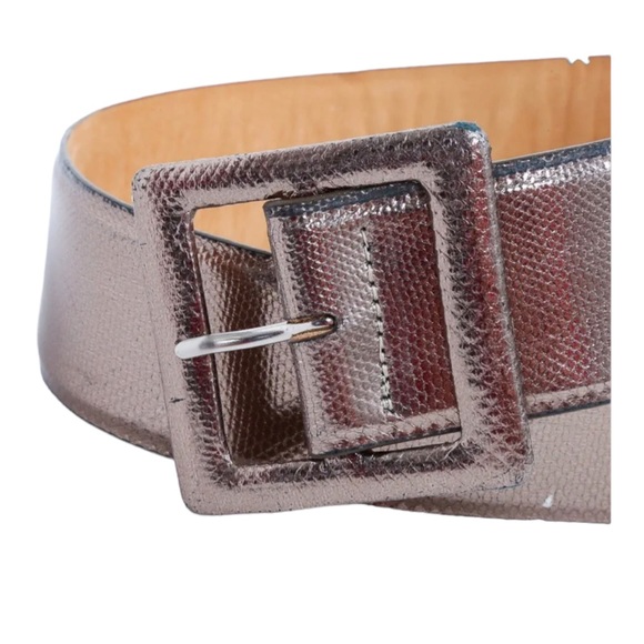 W. Kleinberg | Accessories | W Kleinberg Genuine Karung Snake Skin Wide ...